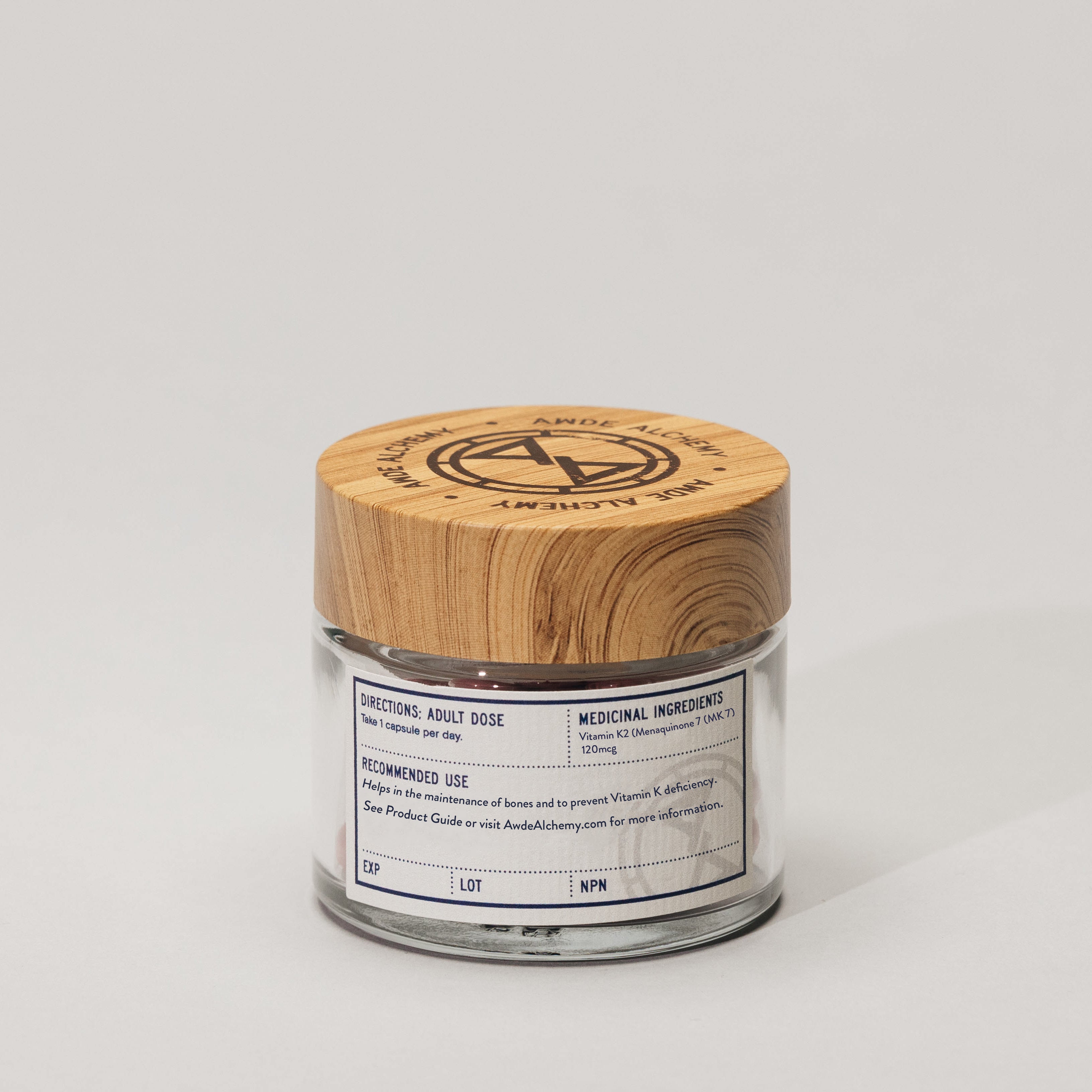 Vitamin K2 / 120mcg / 30 Day Supply - Essentials No. 19 – Awde Alchemy