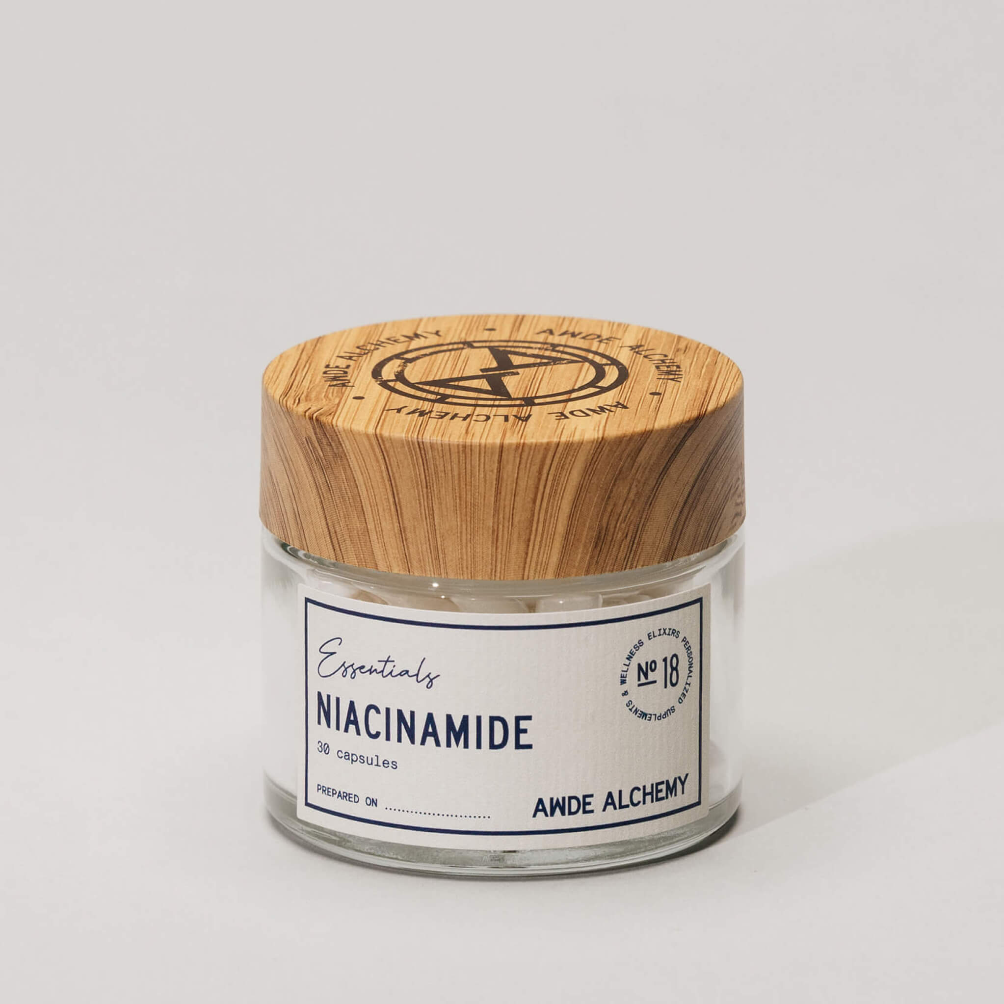 Niacinamide / 500mg / 30 Day Supply - Essentials No. 18 – Awde Alchemy